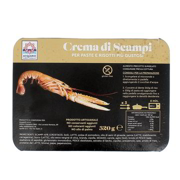 CREMA DI SCAMPI PER PASTA E RISOTTO ACQUARIO 320 g in dettaglio ...